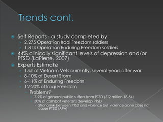 Post traumatic stress disorder | PPTX