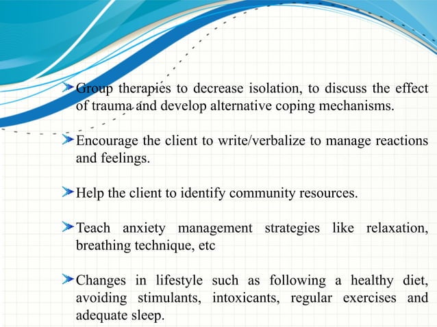 POST-TRAUMATIC STRESS DISORDER AND REHAIBILITATION OF DISASTER VICTIMS.pptx