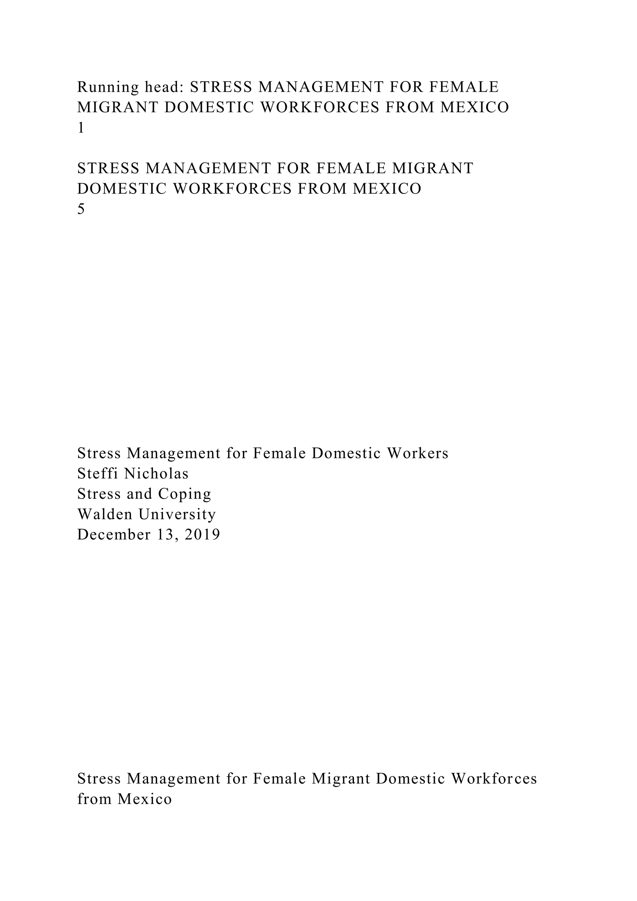 Post-Traumatic Stress DisordersStress Management Techniques.docx