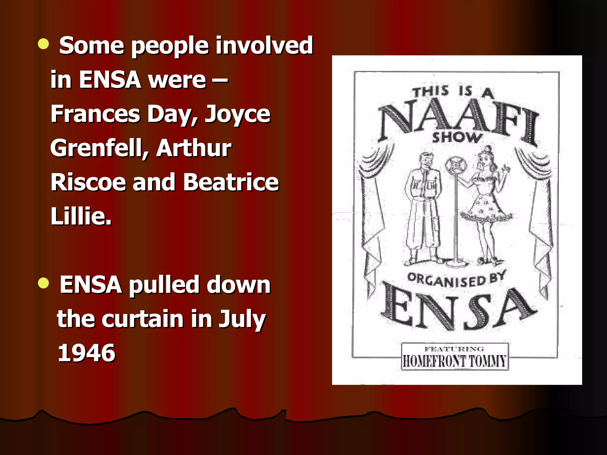 post war theatre | PPT