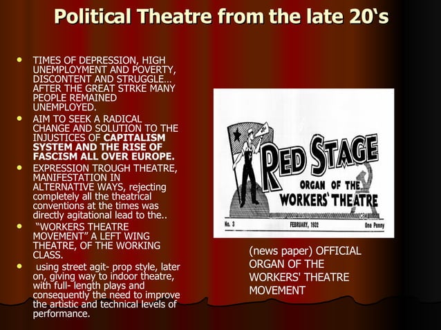 post war theatre | PPT