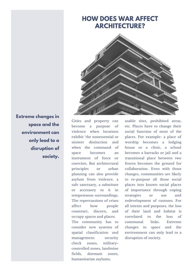 Post-War Architecture | PDF