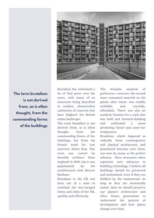 Post-War Architecture | PDF