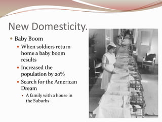 Post war culture | PPTX | History | Genres