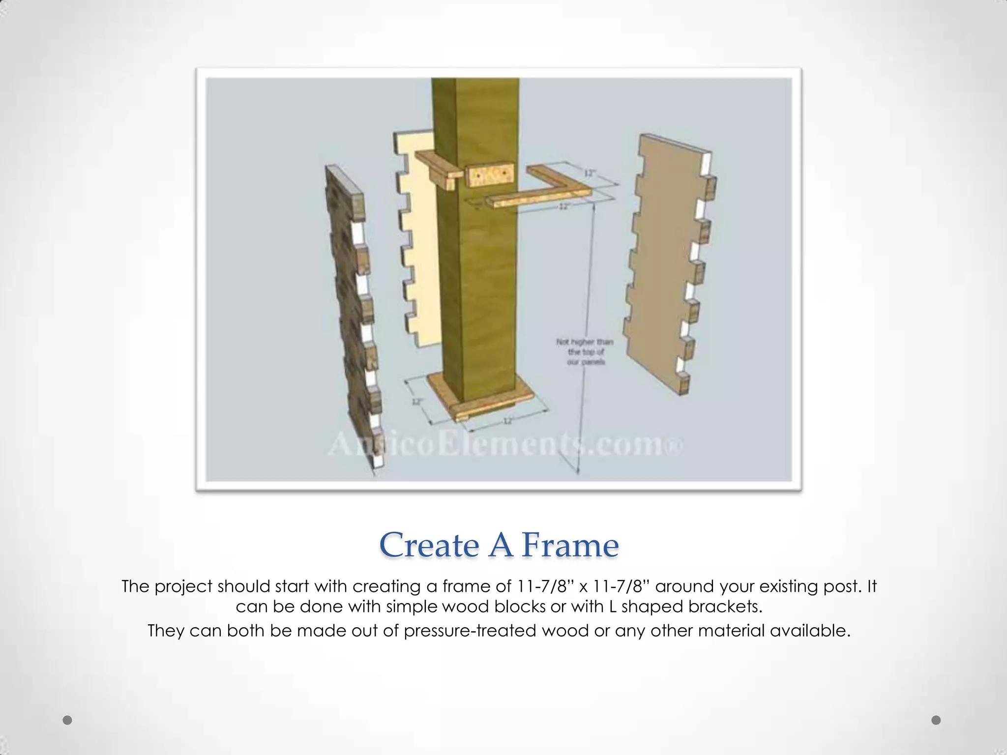 Faux Stone Column Wraps - Quick Installation Guide | PPTX | Woodworking ...