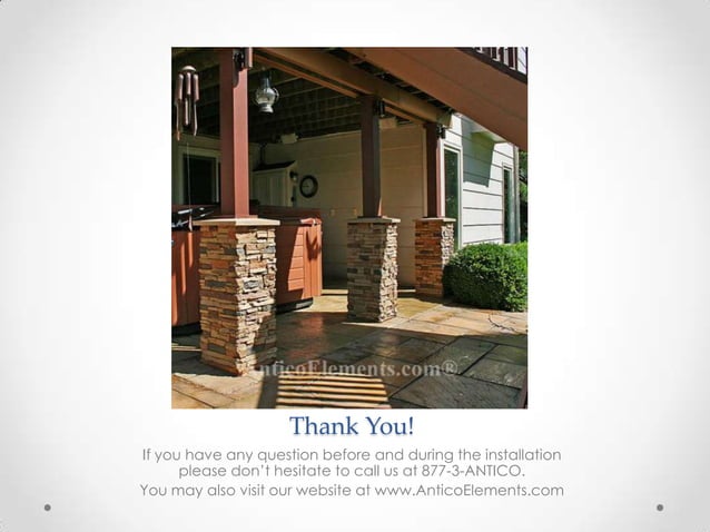 Faux Stone Column Wraps - Quick Installation Guide | PPTX | Woodworking ...