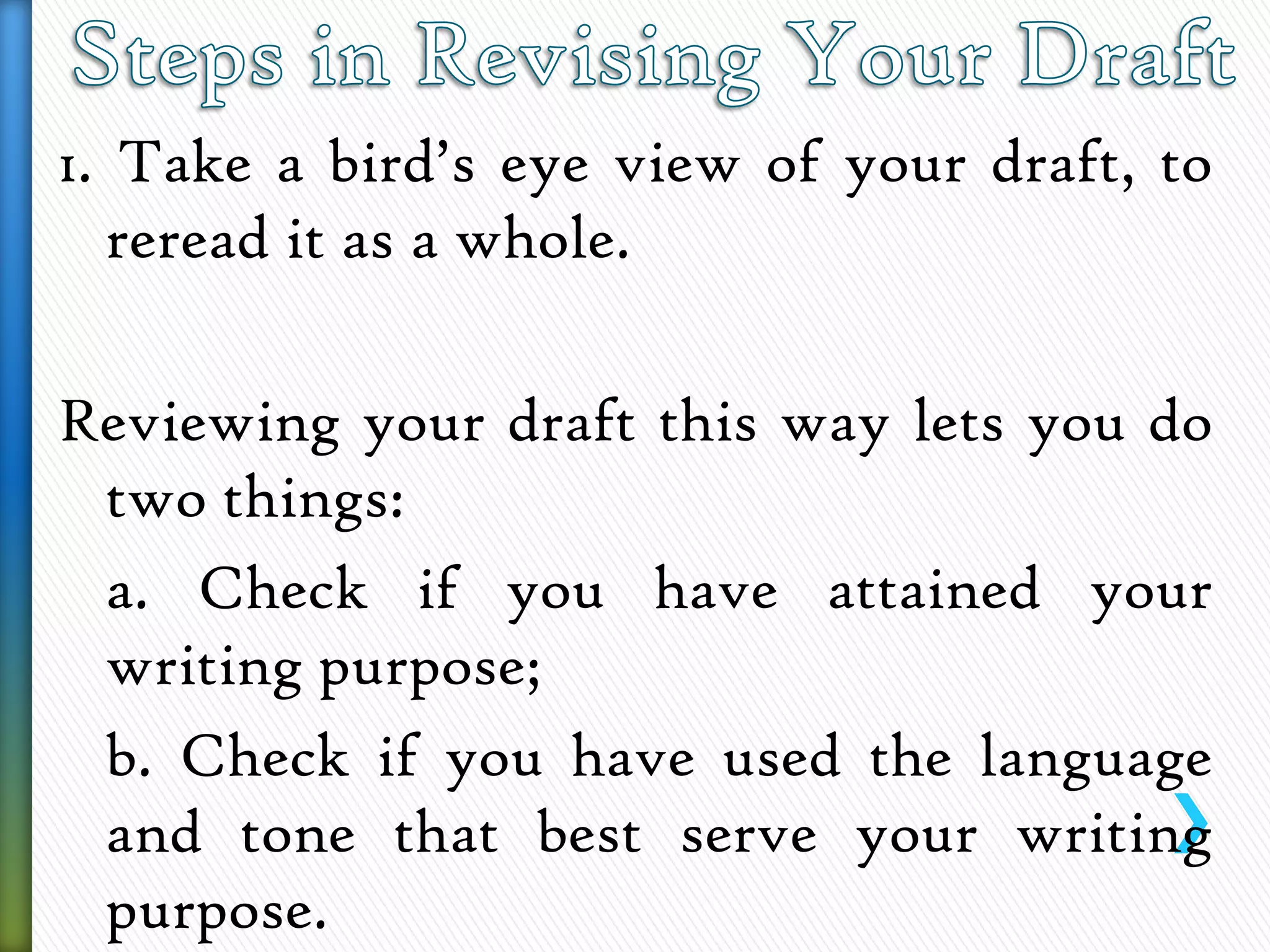 Post-Writing Strategies | PDF