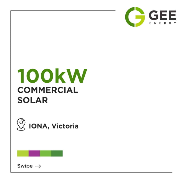 100kW Commercial Solar Installation | PDF
