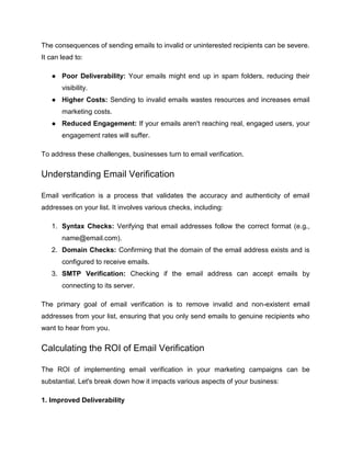 Why You Should Implement Email Verification in Marketing Campaigns ...