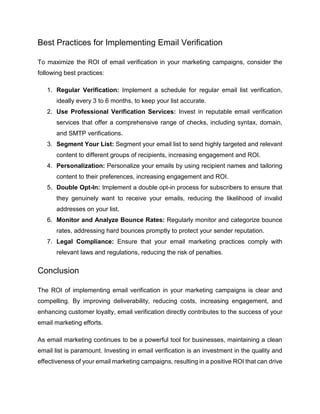 Why You Should Implement Email Verification in Marketing Campaigns ...