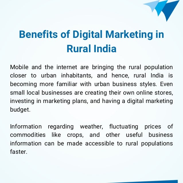 Digital Marketing for Small Business Targeting Rural India | PDF