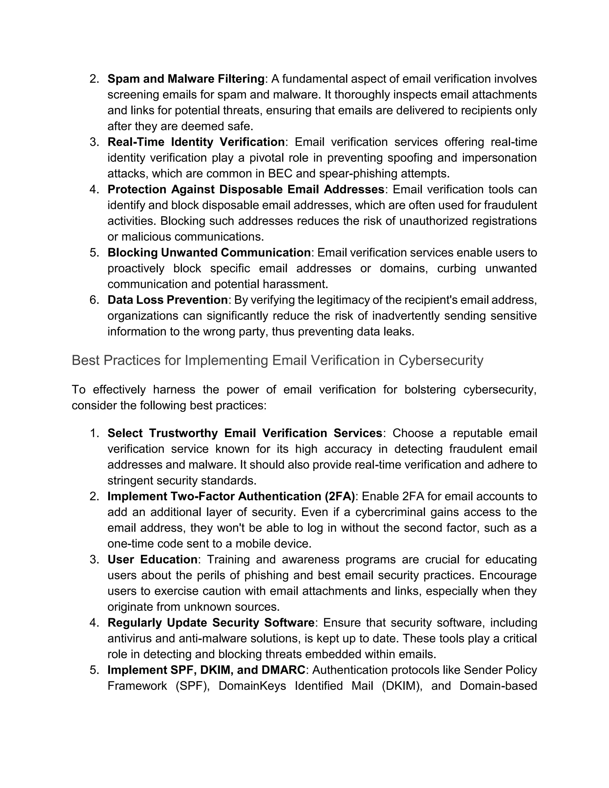 Enhancing Email Security: A Comprehensive Examination of Email ...