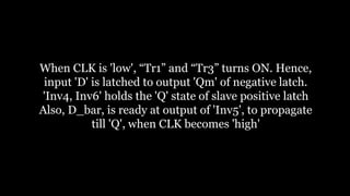 Clk-to-q delay, library setup and hold time | PPTX