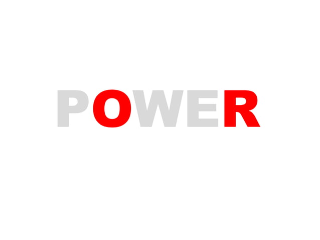 POWER vs powerLESS point! | PPTX