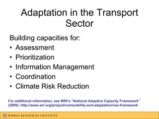 Adaptation to Climate Change in Developing Countries | PPT
