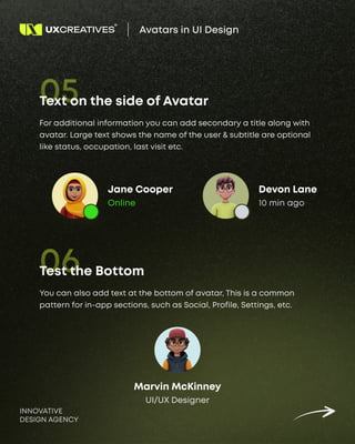 Everything About Avatars in UI Design... | PDF