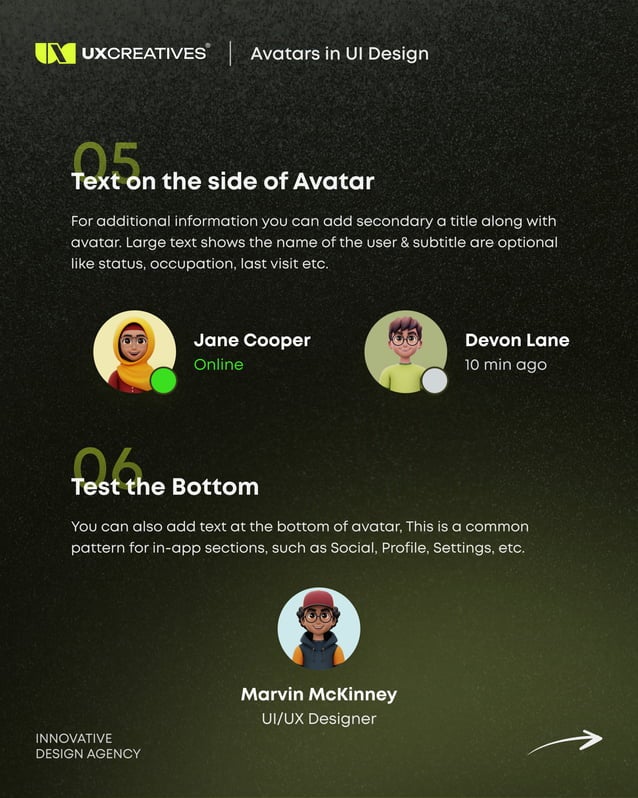 Everything About Avatars in UI Design... | PDF