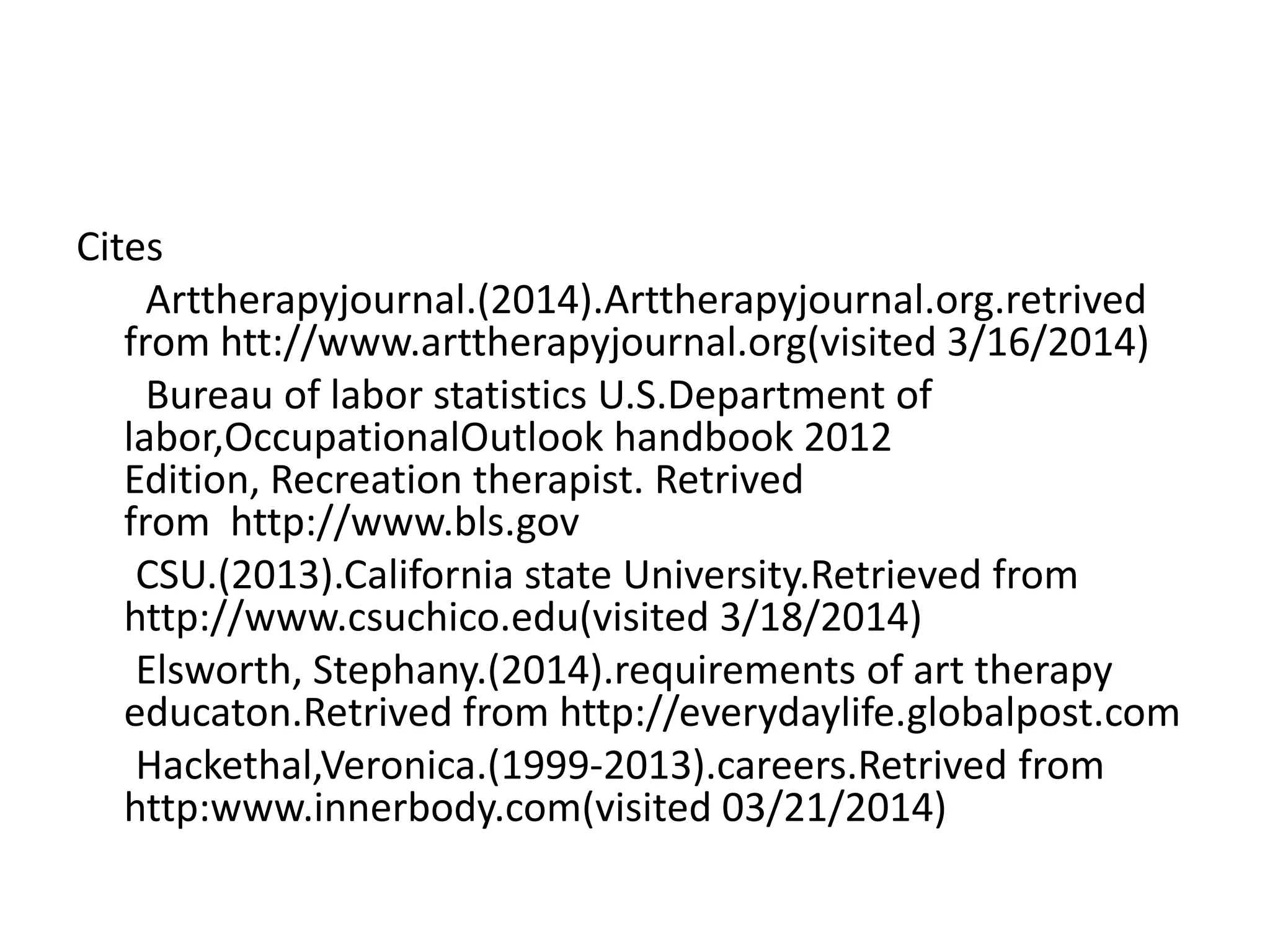 Art Therapy by sonya Carrillo | PPT