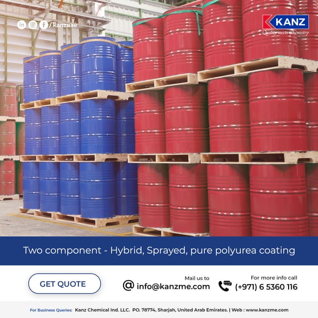 Polyurea - 2K Hybrid, Sprayed, Pure Polyurea coating | PDF