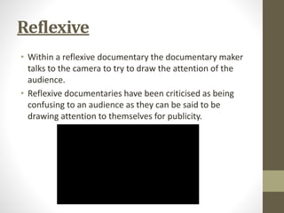 Post 5 - Types of documentary | PPT