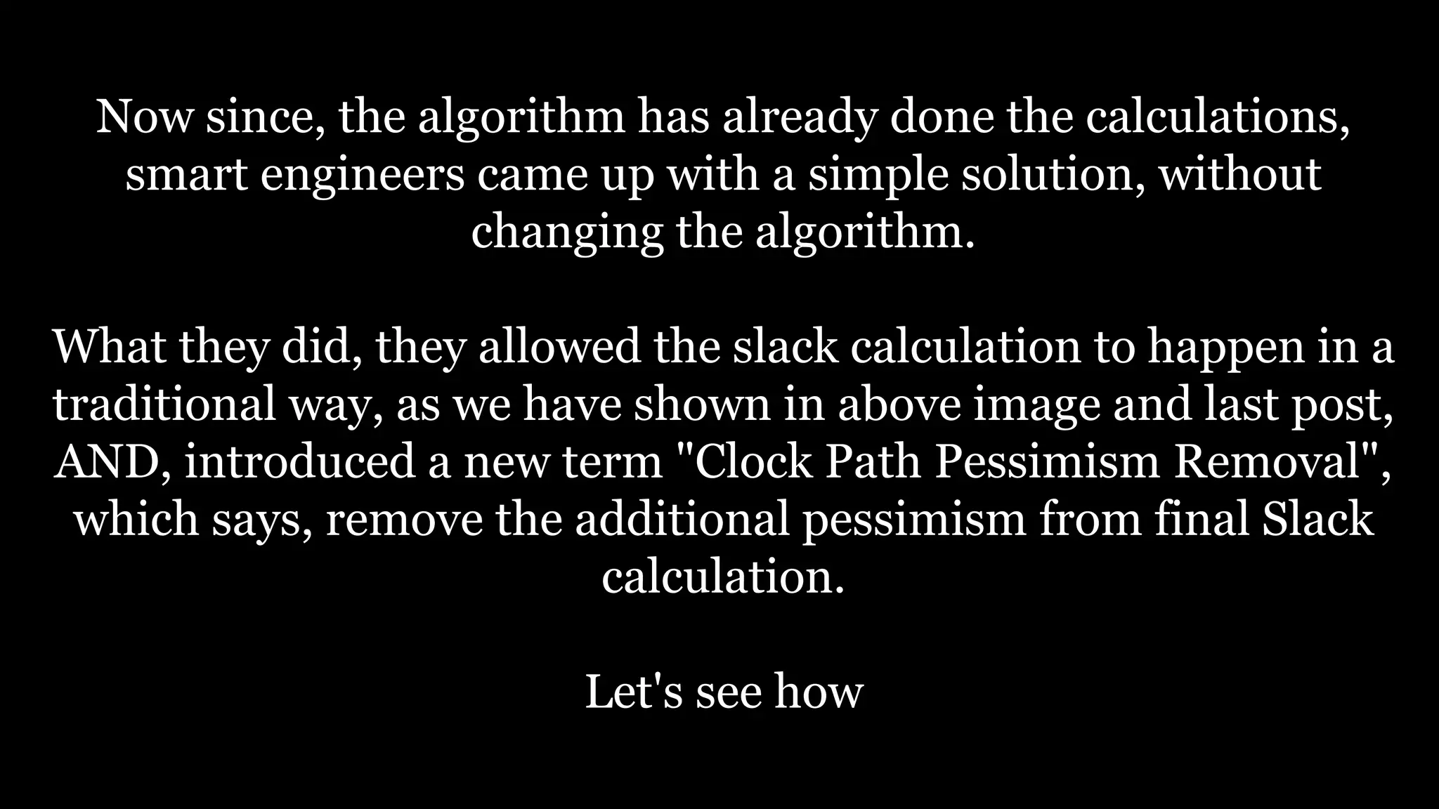 Common clock path pessimism removal | PPTX
