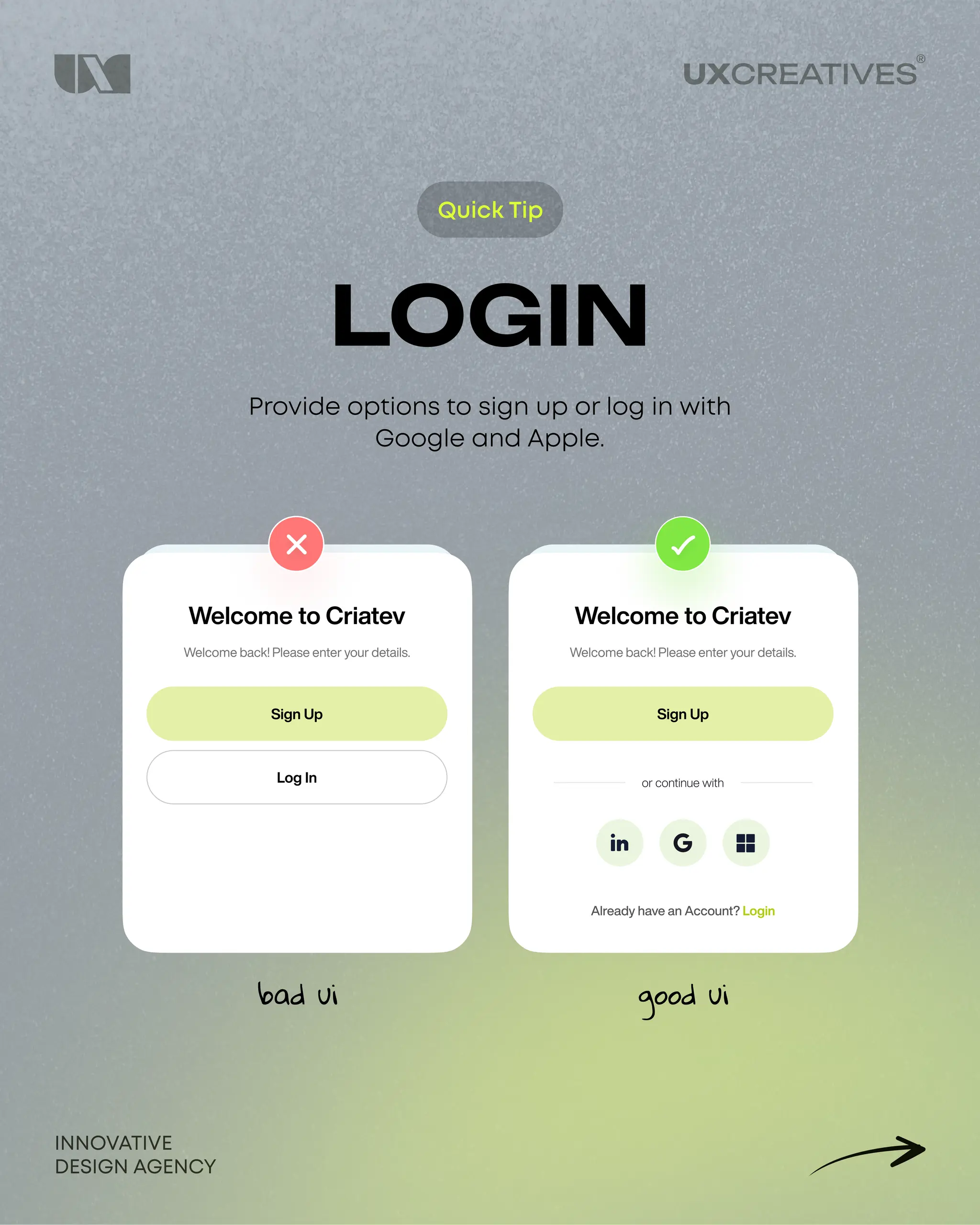Mastering UI Design: A Quick Guide to Effective Login Interfaces | PDF