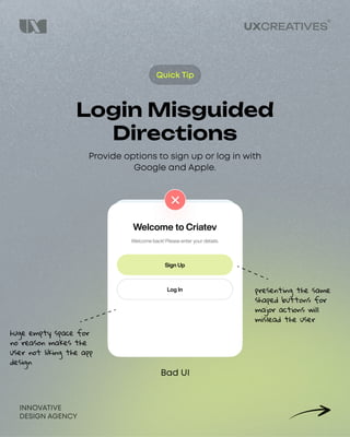 Mastering UI Design: A Quick Guide to Effective Login Interfaces | PDF