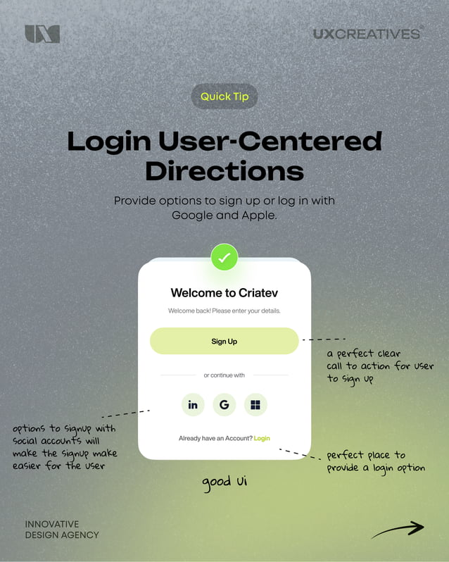 Mastering UI Design: A Quick Guide to Effective Login Interfaces | PDF