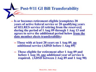 Post 911 gi bill by barbara miller | PDF