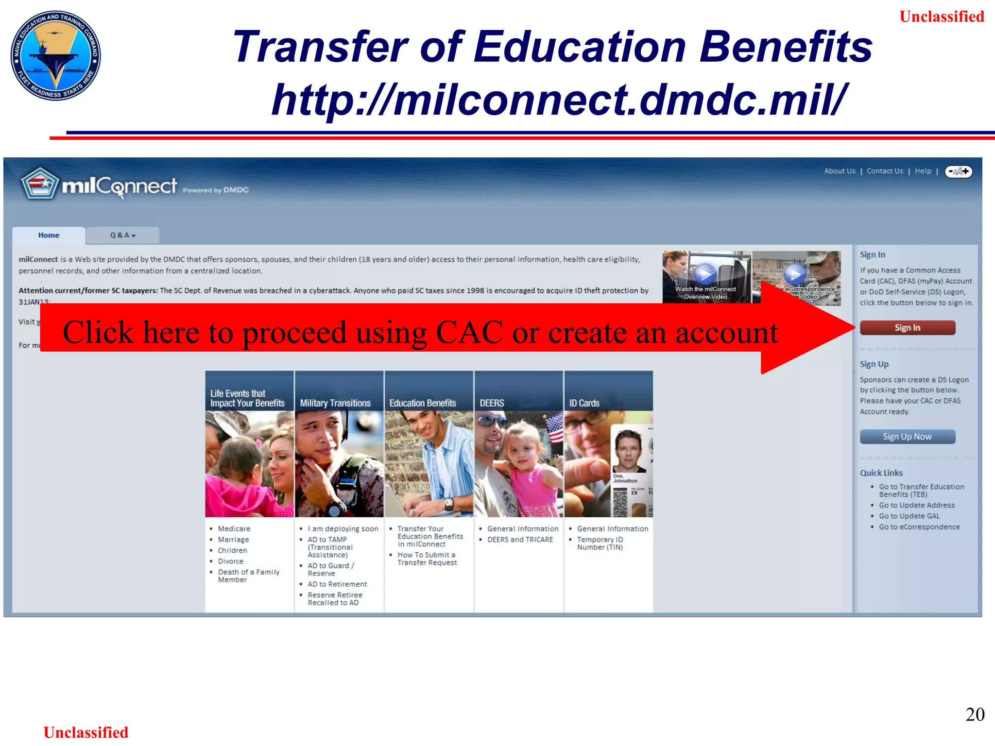 Post 9 11 GI BILL February 2013 | PPT