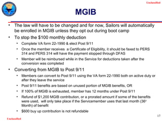 Post 9 11 GI BILL February 2013 | PPT