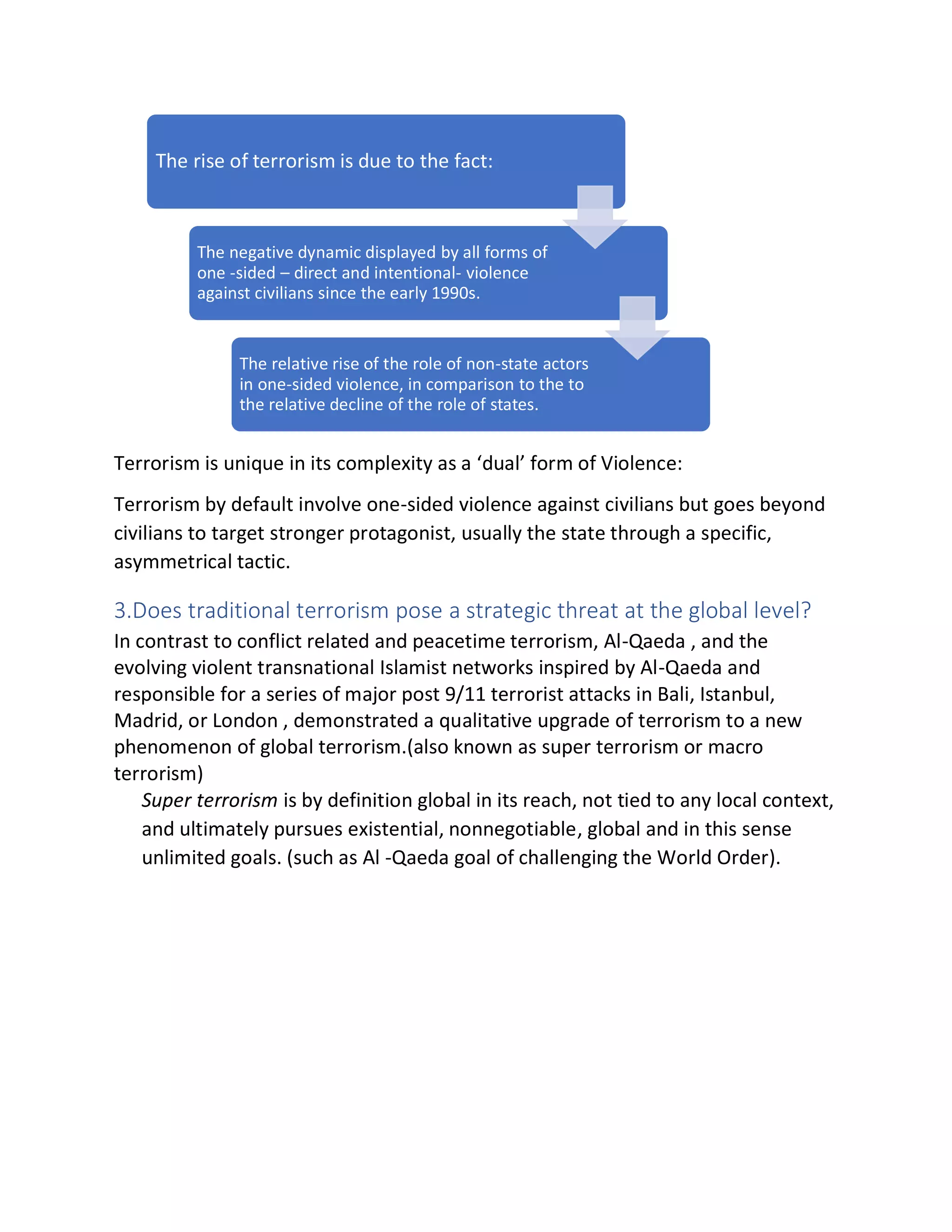 Post 911 global war on terrorism | PDF