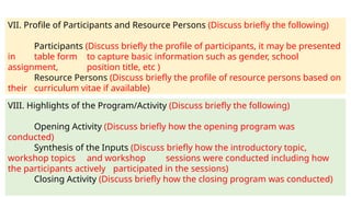 Post Activity Report (Sample template).pptx