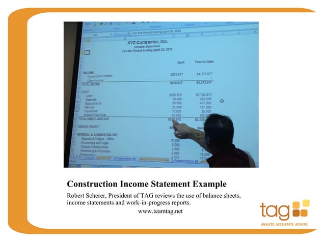Understanding Construction Financial Statements | PPT | Construction ...