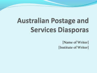 Australian Post | PPT