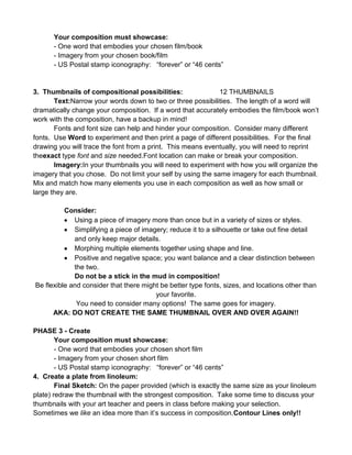 Postage stamp directions | DOCX