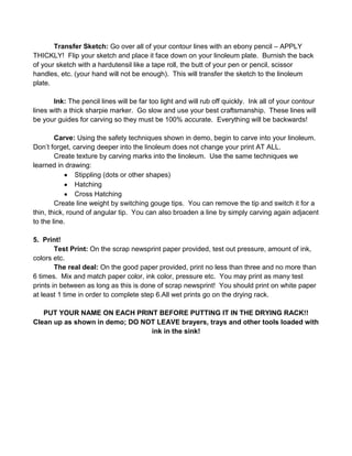 Postage stamp directions | DOCX