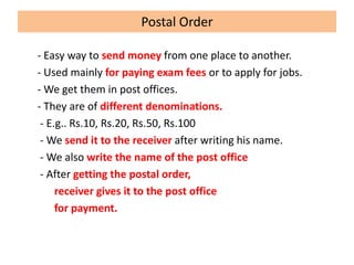 Postal and courier services | PPTX