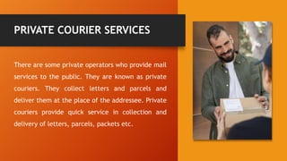 Postal and courier services | PPTX