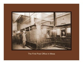 Mesa Postal History | PDF
