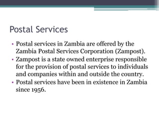 Postal services | PPTX