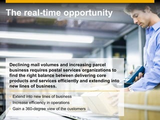 Delivering Real-Time Business Value for Postal Services | PPT