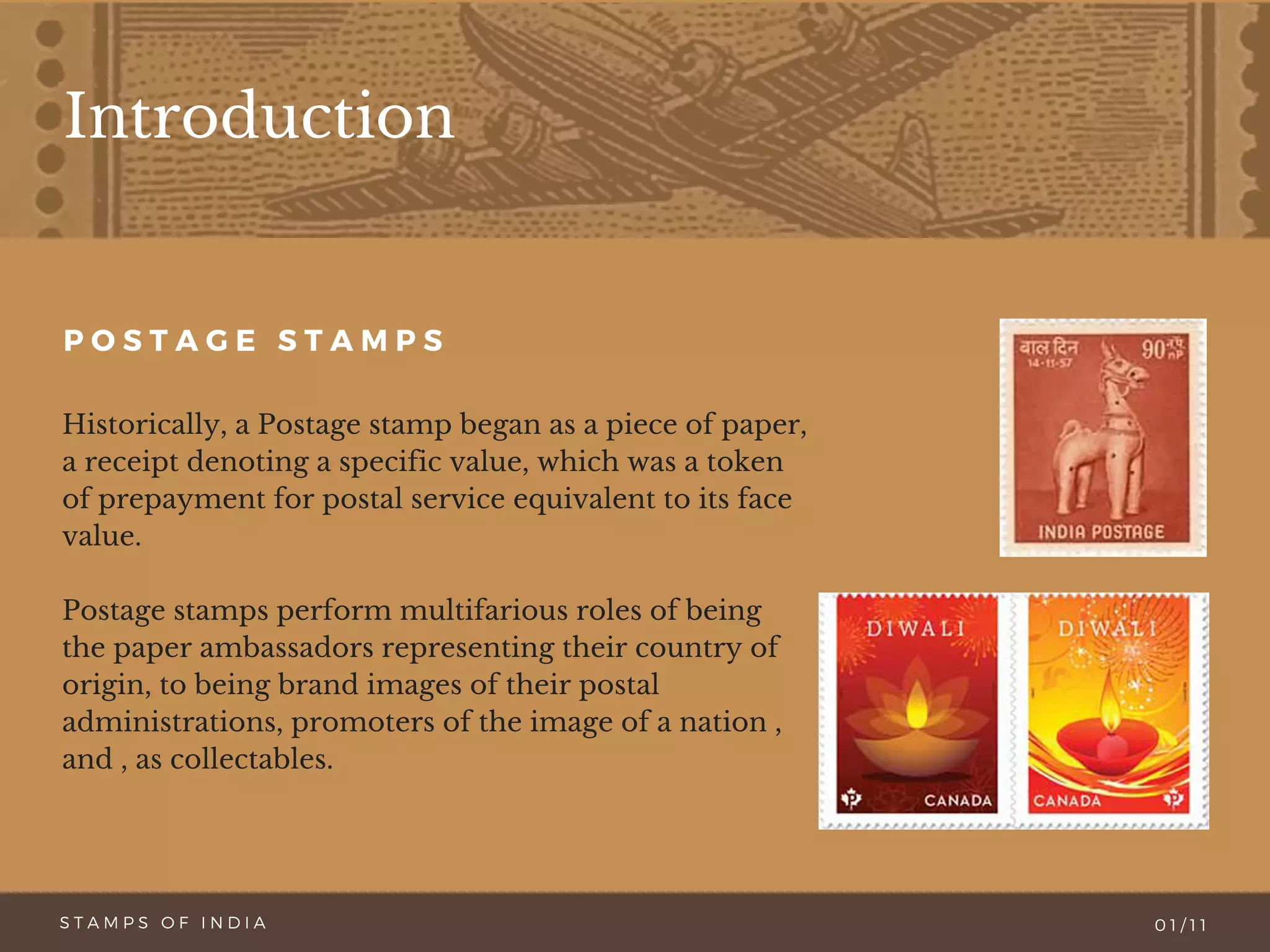 Postal stamps ppt by Suryansh Srivastava | PDF