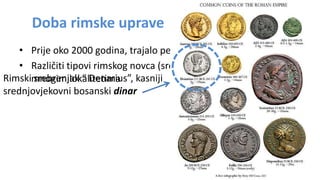 Postanak i razvoj novca kroz historiju BiH | PPTX
