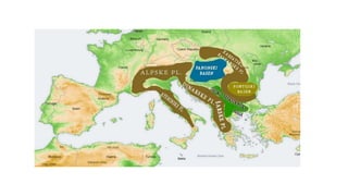 Postanak i teritorijalni raspored glavnih reljefnih celina srbije | PPTX