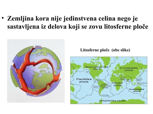 Postanak i unutrašnja građa zemlje, stene | PPT
