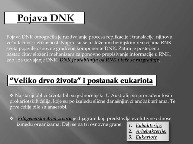 Postanak zivota na Zemlji | PPTX