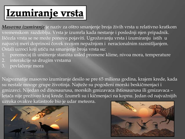 Postanak zivota na Zemlji | PPTX