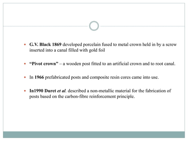 Post and core | PPTX