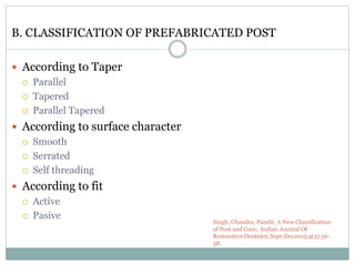 Post and core | PPTX